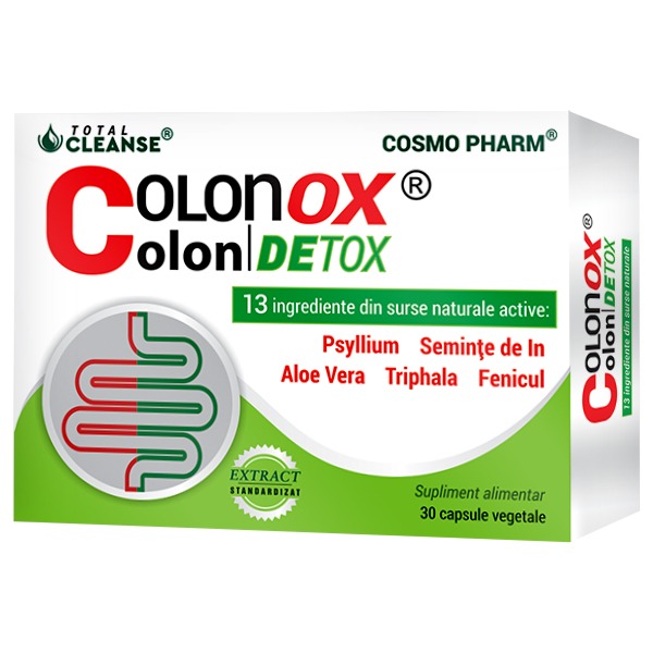 COLONOX Colon DETOX® Curatarea Colonului, Detoxifiere – Suplimente ...