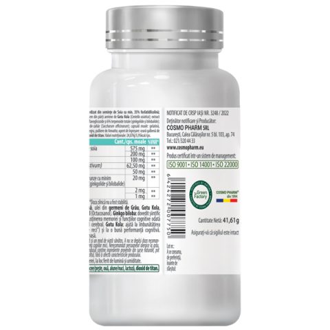 NEUROTONIC Cosmopharm® Pentru Circulatie Cerebrala / Periferica