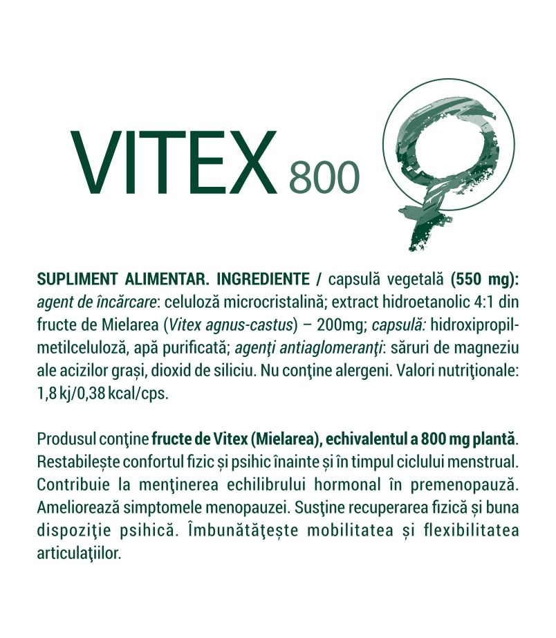 Vitex si menopauza - Tratament premenopauza, pareri supliment natural