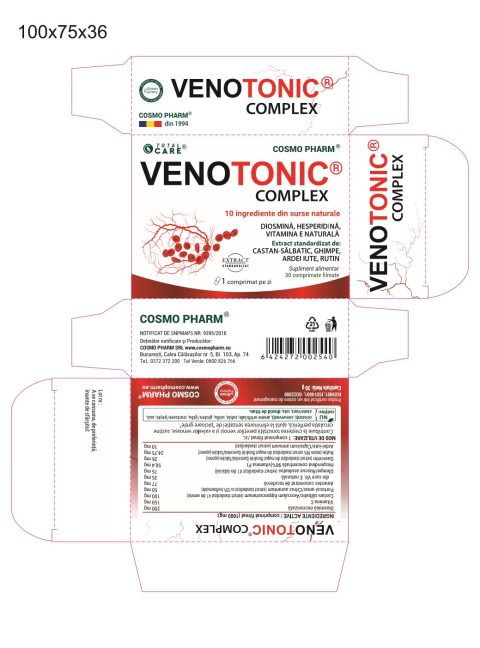 Venotonic - Pastile pentru circulatia sangelui picioare, varice, hemoroizi