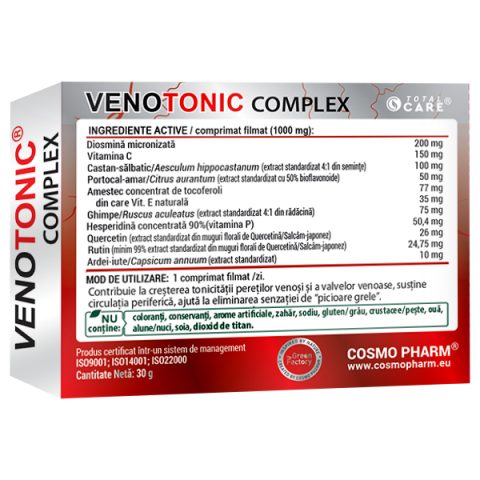 Venotonic Complex Pentru Varice, Hemoroizi, Ulcere Varicoase ...
