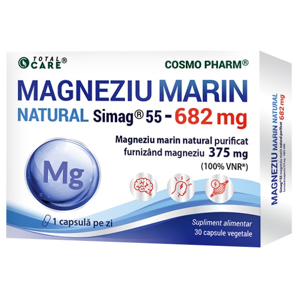 MAGNEZIU MARIN NATURAL PURIFICAT - Simag®55 COSMO PHARM