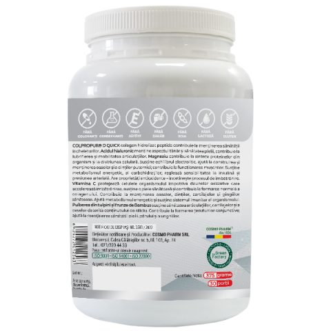 MATRIX - Colagen Vitamina C - Acid Hialuronic, Magneziu, Siliciu