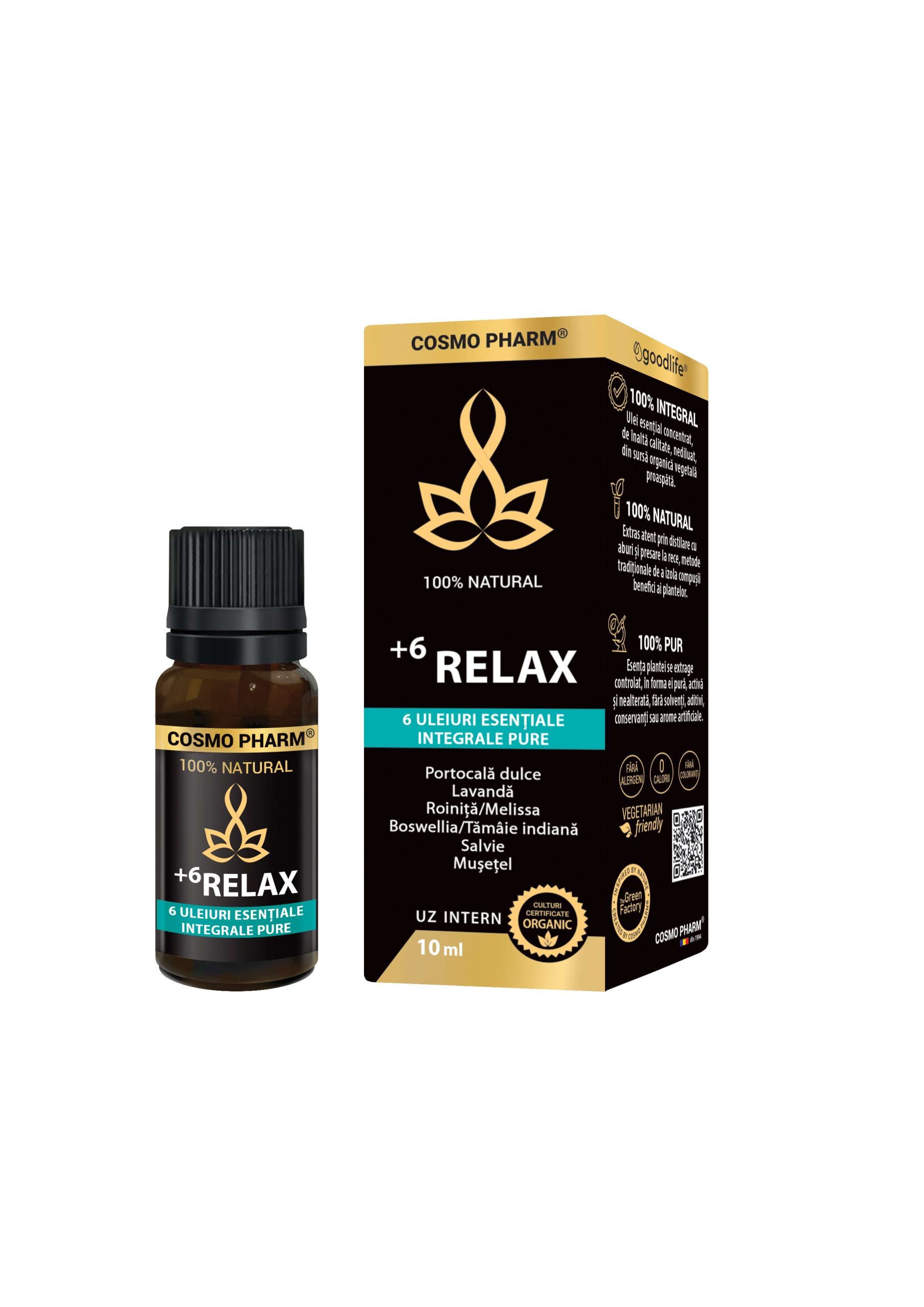 +6 RELAX - Uleiuri esentiale pentru relaxare fizica si mentala
