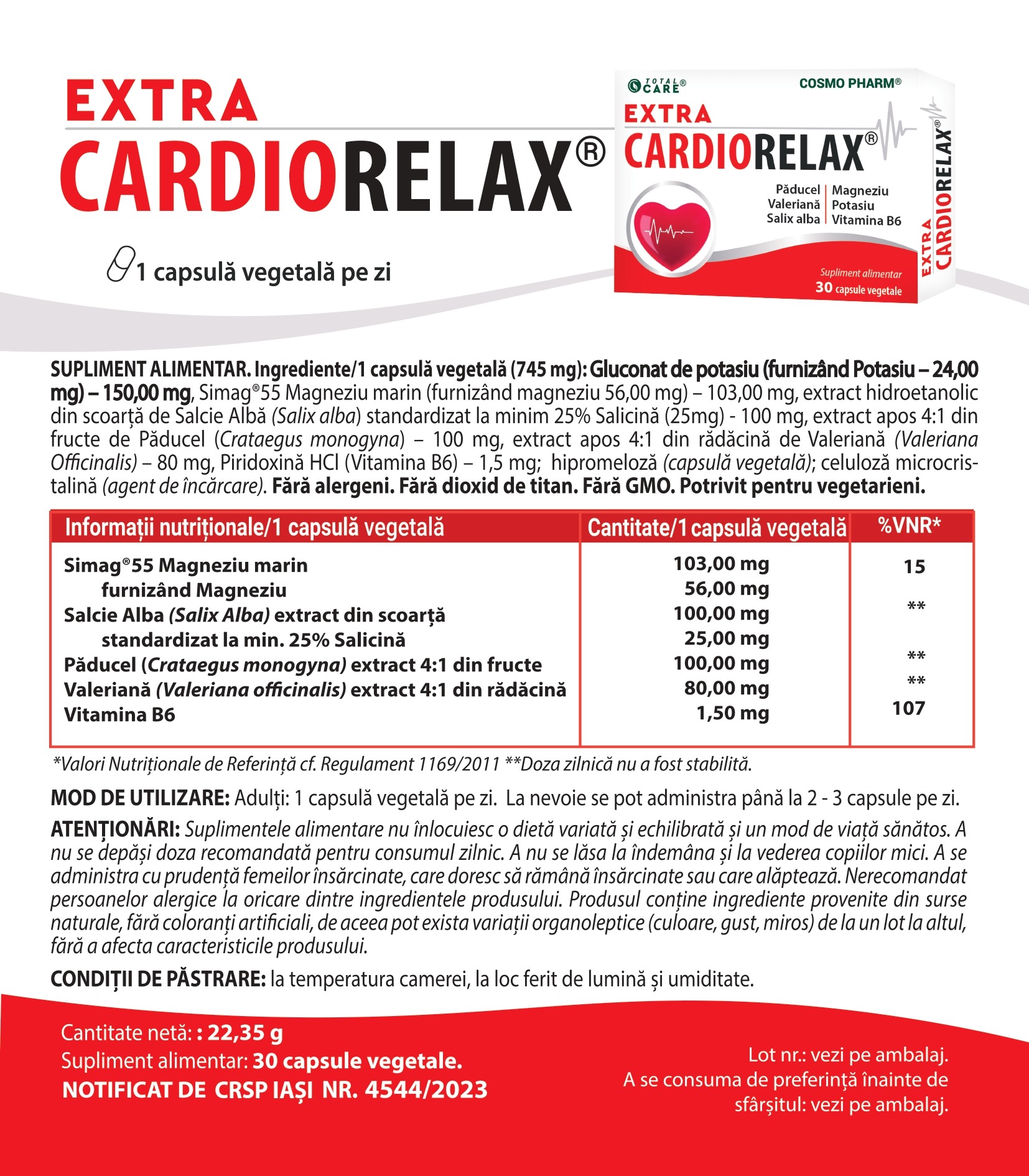 Extra CardioRelax