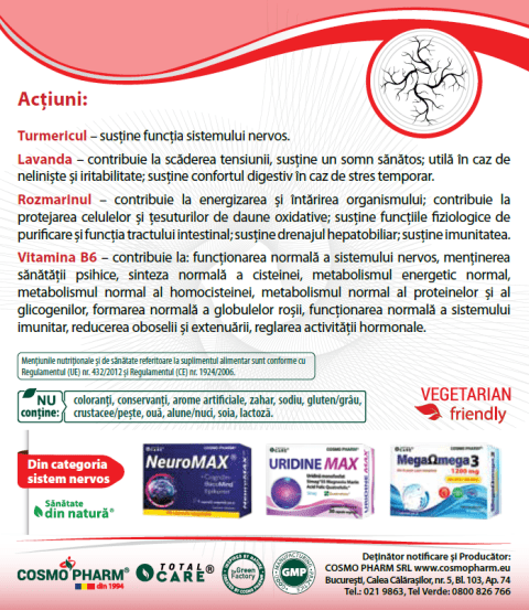 NEURONERV® – Suport avansat pentru sistemul nervos periferic cu Uridina ...